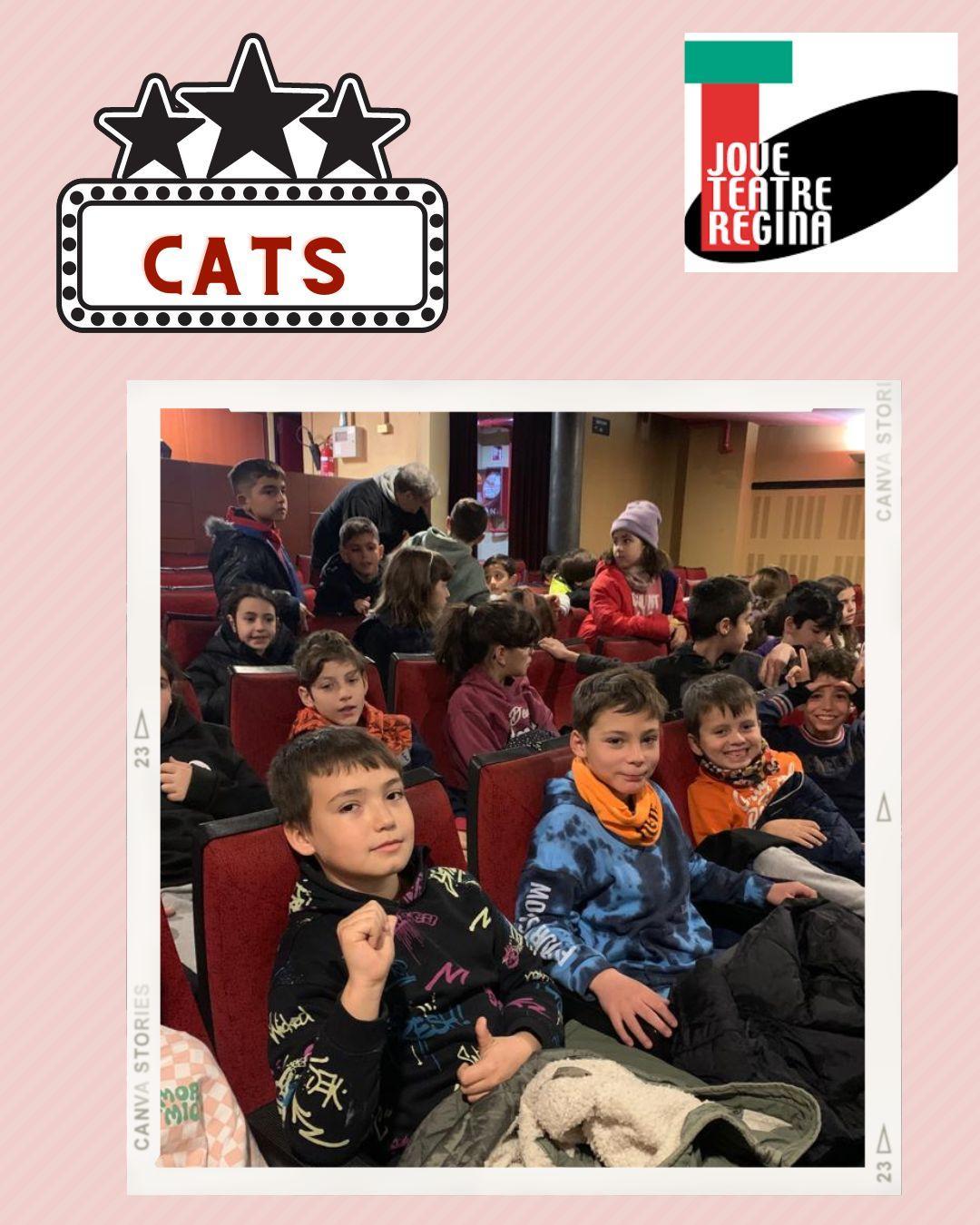 3r i 4t d'EP: Sortida al Jove Teatre Regina - CATS - Col·legi Adela de ...